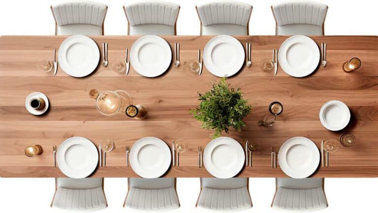 Table Sizes and Seating Capacity Guide - Hoolnn